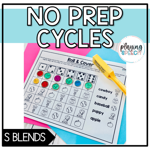 Cycles Approach Homework for Speech Therapy — Playing Speech | Speech ...