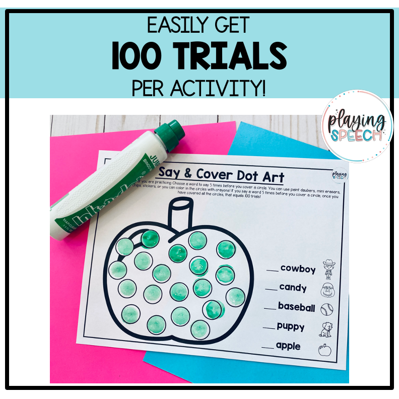 Cycles No Prep Worksheets - S Blends — Playing Speech | Speech Therapy ...