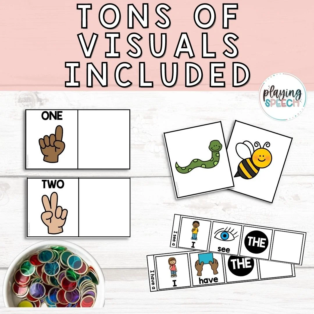 Regular Plural Nouns for Speech Therapy — Playing Speech | Speech ...