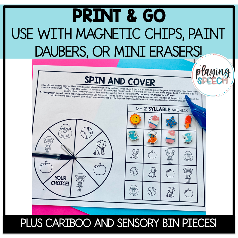 Cycles Approach Homework for Speech Therapy — Playing Speech | Speech ...