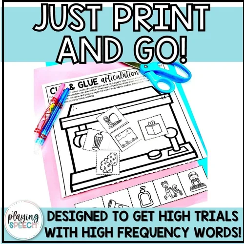 L Sound Articulation Worksheets for Speech Therapy — Playing Speech ...