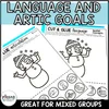 Christmas Themed Speech Therapy Articulation and Language Worksheets ...