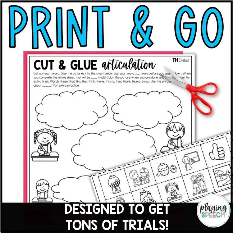 K Sound Articulation Worksheets for Speech Therapy — Playing Speech ...