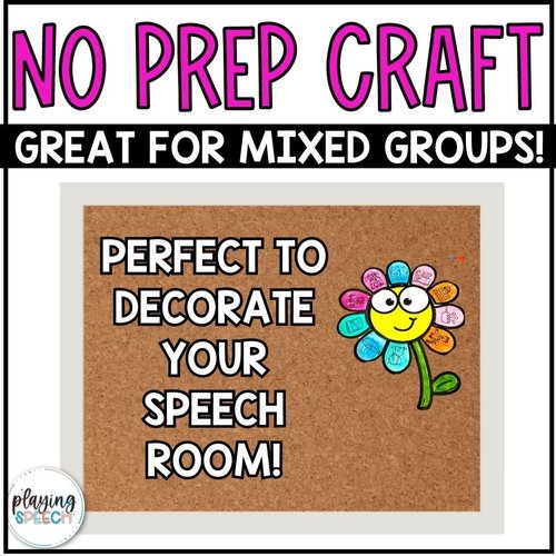 Easter Themed Speech Therapy Articulation and Language Worksheets ...