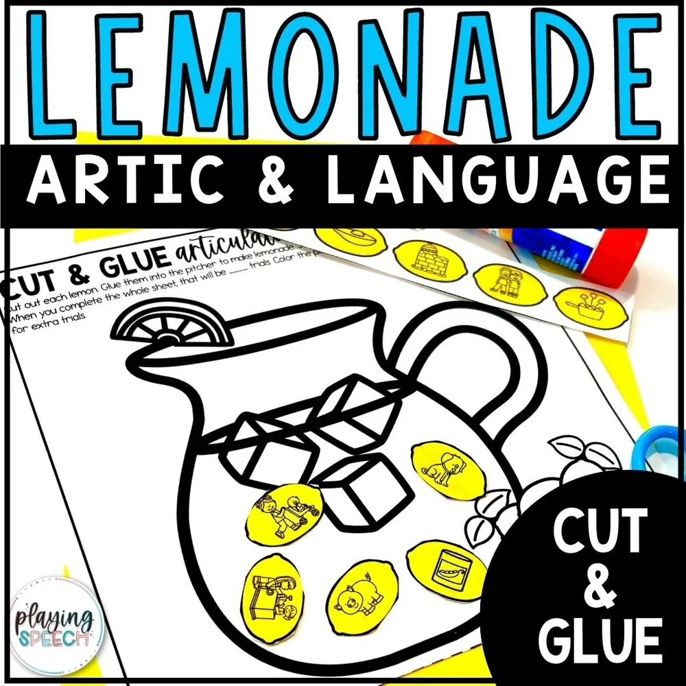 Easter Themed Speech Therapy Articulation and Language Worksheets ...