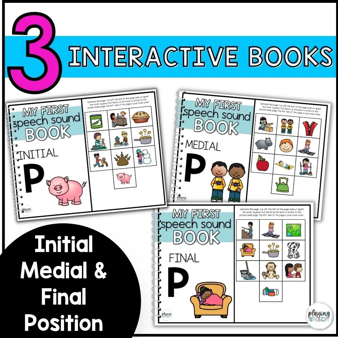 P Sound Articulation Activities for Speech Therapy — Playing Speech ...
