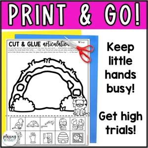 R Sound Articulation Worksheets for Speech Therapy — Playing Speech ...