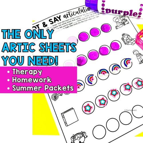 Z Sound Articulation Worksheets for Speech Therapy — Playing Speech ...
