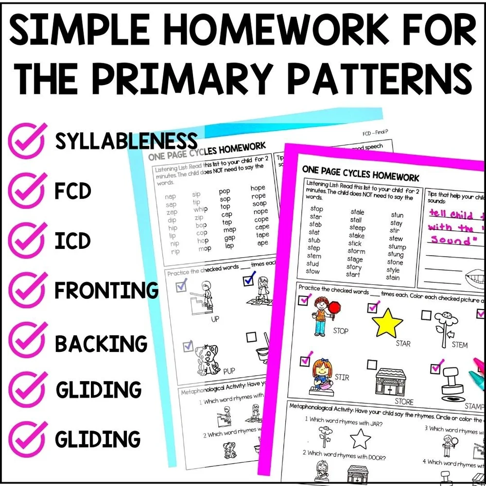 Cycles Complete Toolkit — Playing Speech | Speech Therapy Activities ...