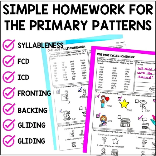 Cycles Complete Toolkit — Playing Speech | Speech Therapy Activities ...