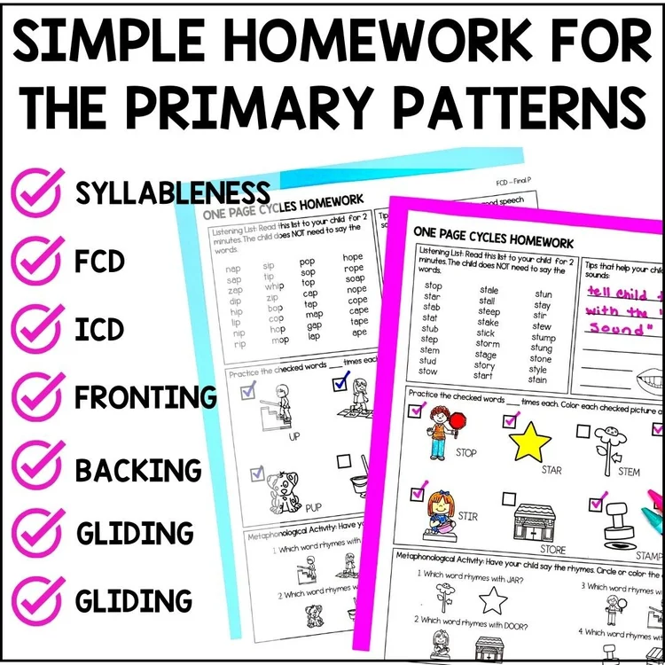 Cycles Complete Toolkit — Playing Speech | Speech Therapy Activities ...