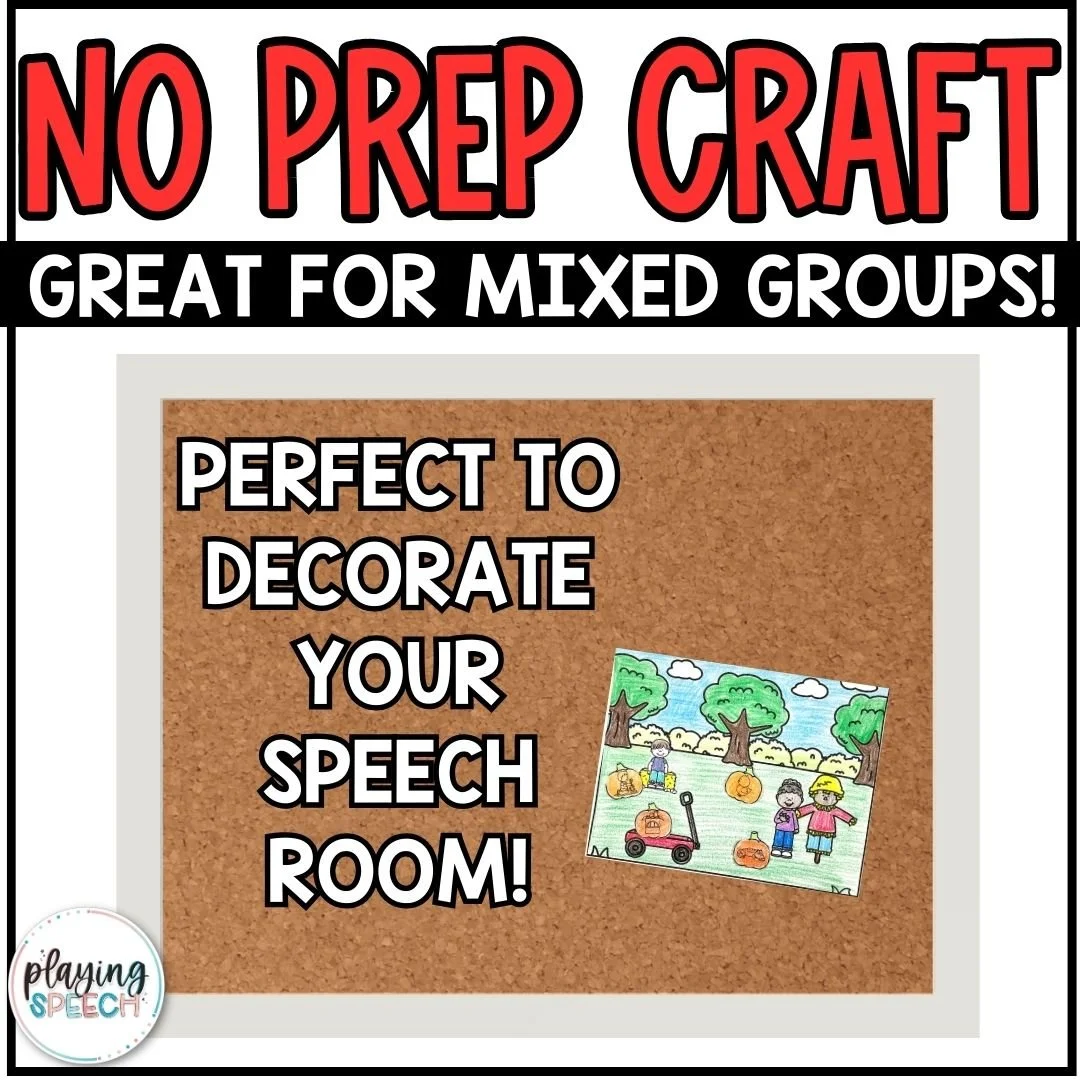 Camping Themed Speech Therapy Articulation and Language Worksheets ...