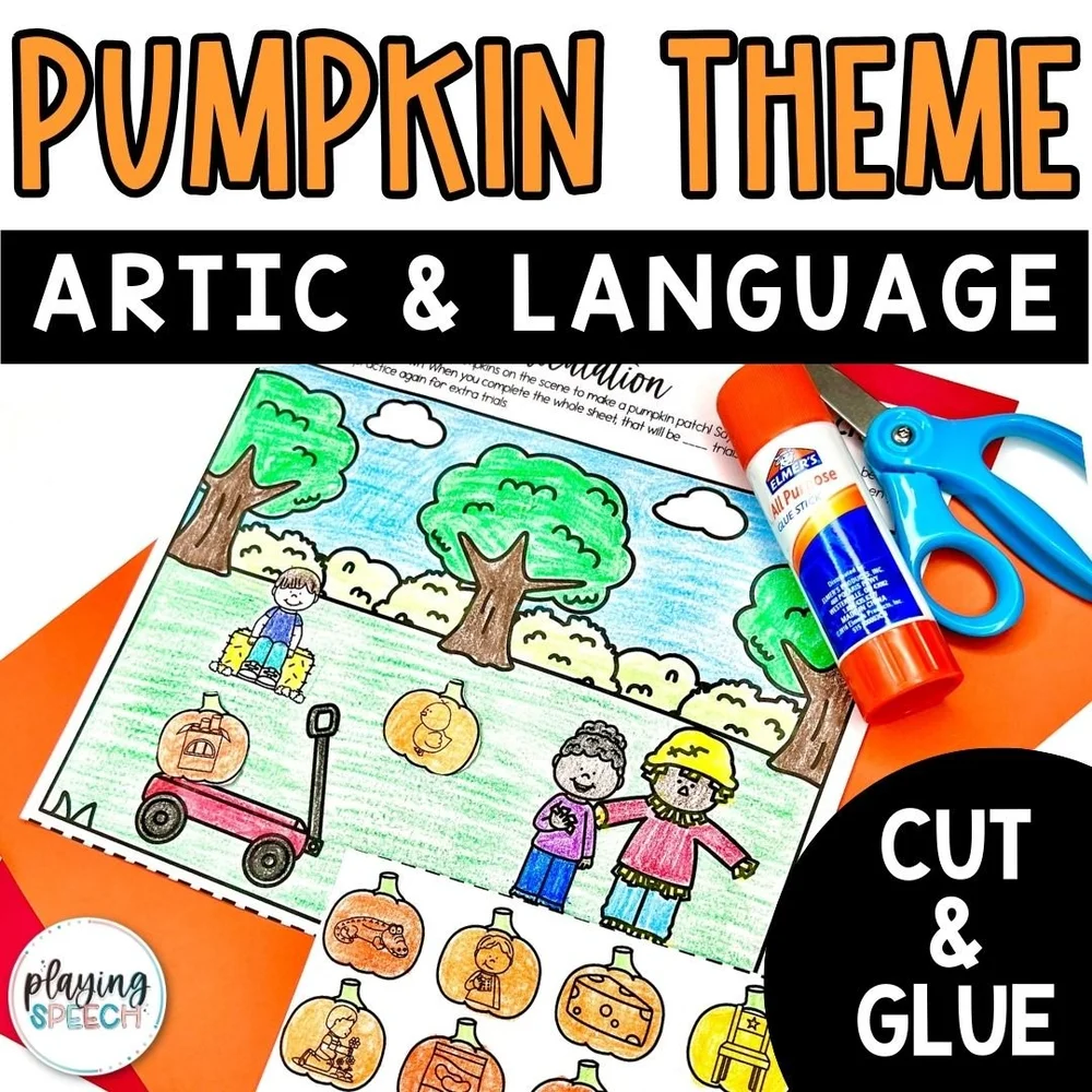 Easter Themed Speech Therapy Articulation and Language Worksheets ...