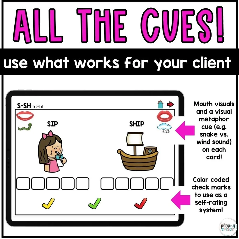 Initial Consonant Deletion Minimal Pairs — Playing Speech | Speech ...