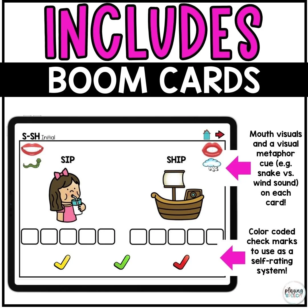 S Clusters Minimal Pairs for Speech Therapy — Playing Speech | Speech ...