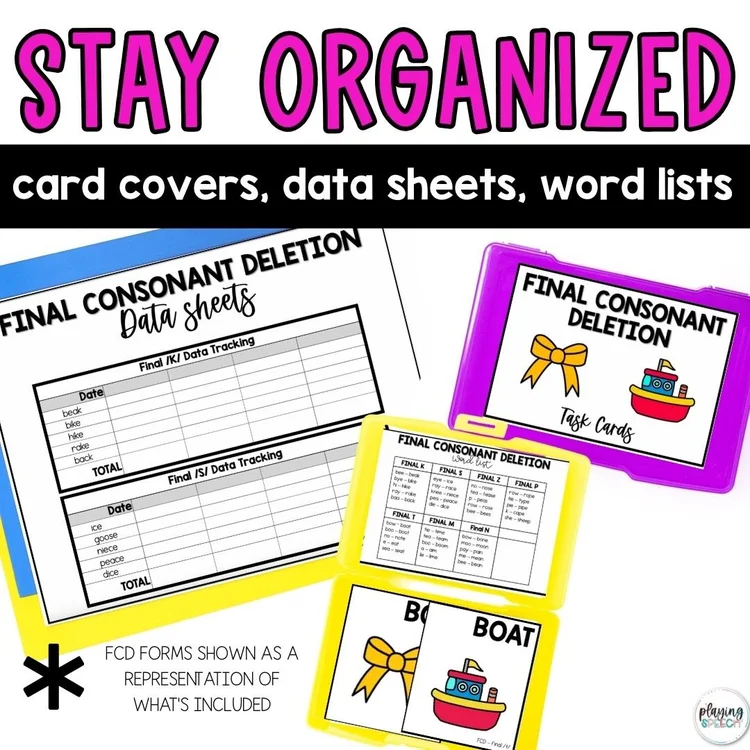 S Clusters Minimal Pairs for Speech Therapy — Playing Speech | Speech ...