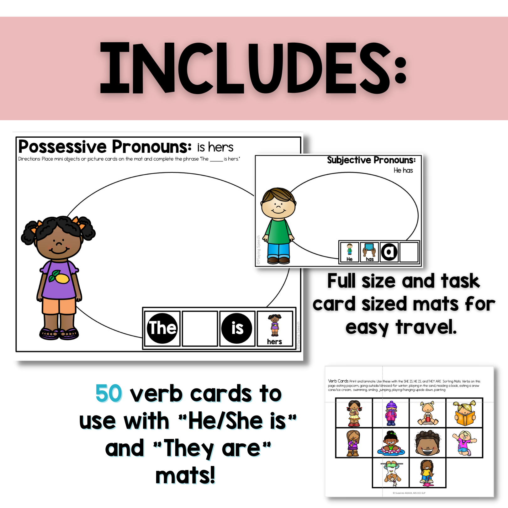 Regular Plural Nouns for Speech Therapy — Playing Speech | Speech ...