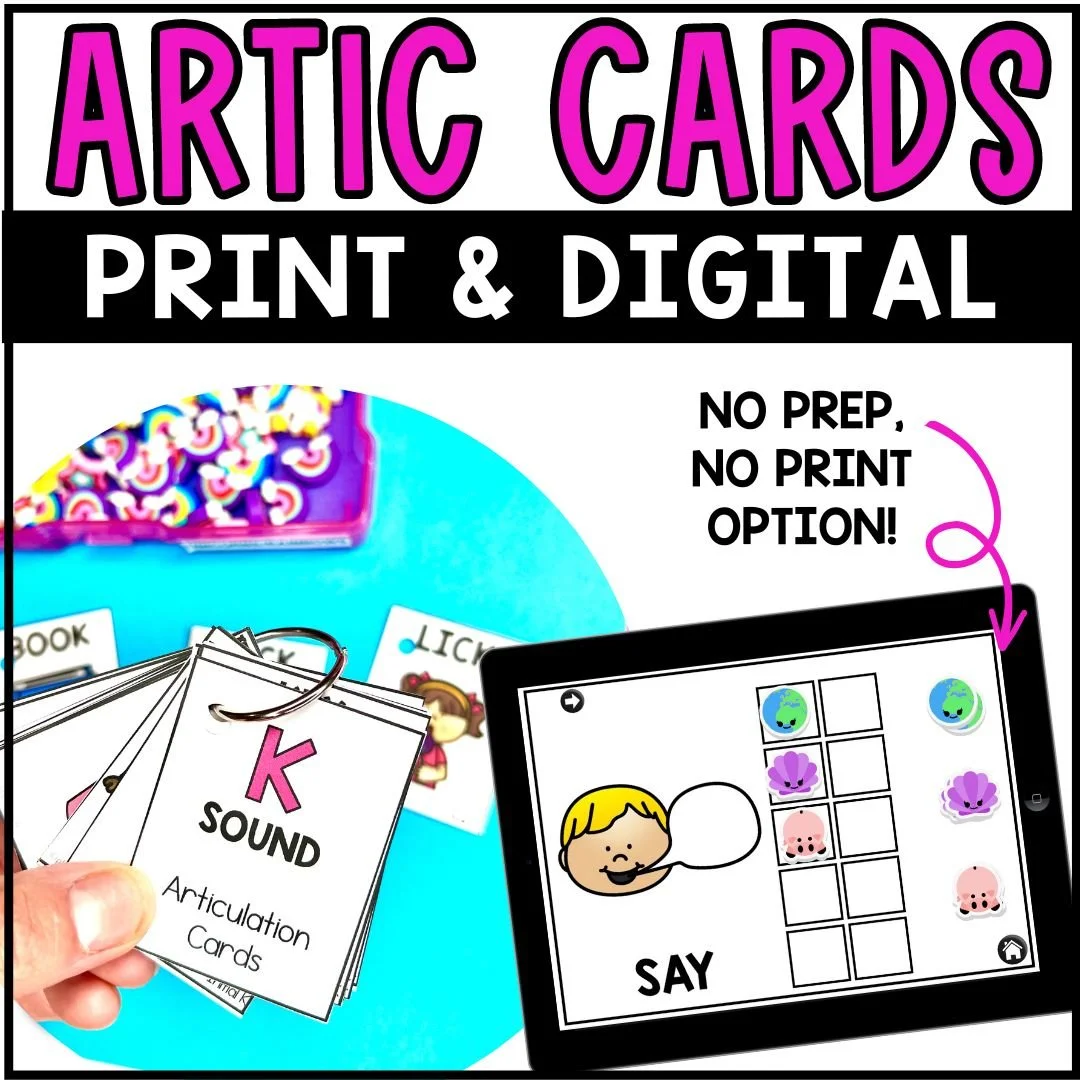 F Sound Articulation Activities for Speech Therapy — Playing Speech ...