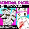 Fronting & Backing Minimal Pairs for Speech Therapy — Playing Speech ...