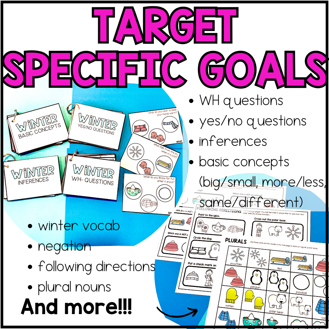 Back to School Speech and Language Thematic Unit — Playing Speech ...
