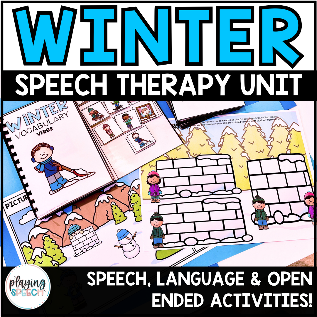 Fall Speech and Language Activities Thematic Unit — Playing Speech ...