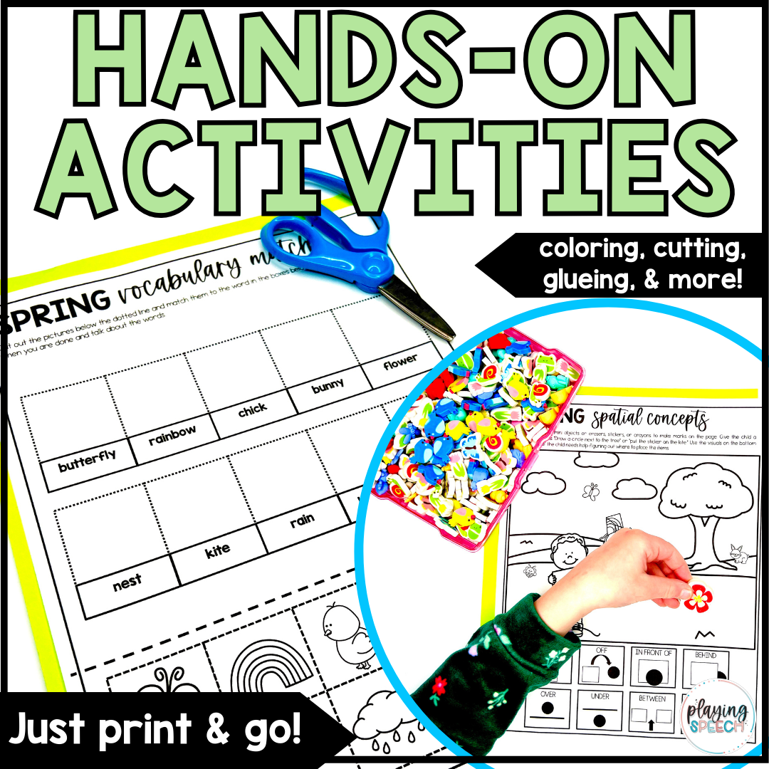 St. Patrick's Day Speech and Language Activities — Playing Speech ...