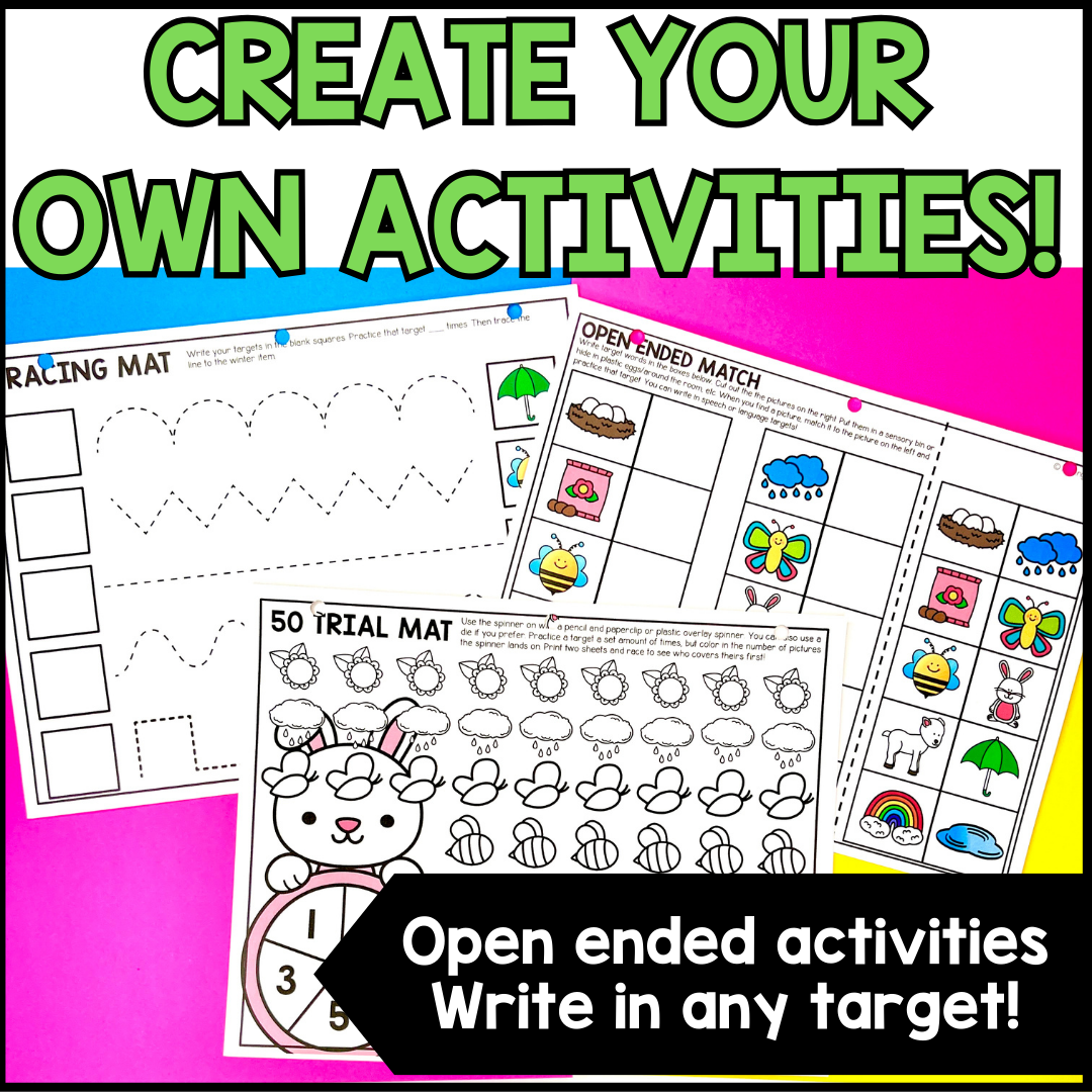 Winter Speech and Language Thematic Unit — Playing Speech | Speech ...