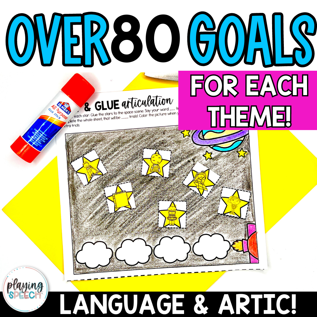 No Prep Speech Therapy Articulation and Language Crafts BUNDLE ...