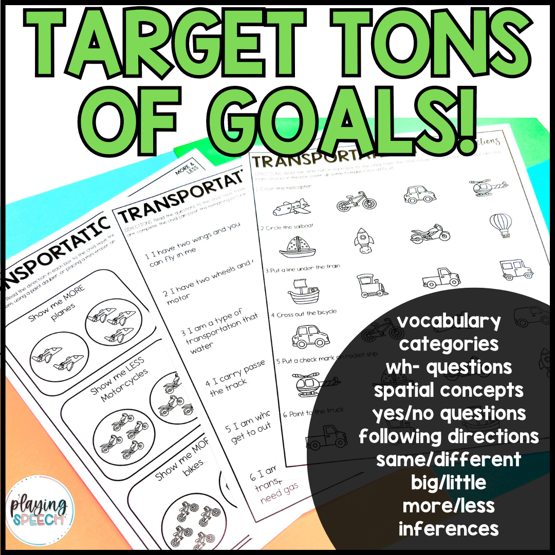 St. Patrick's Day Speech and Language Activities — Playing Speech ...