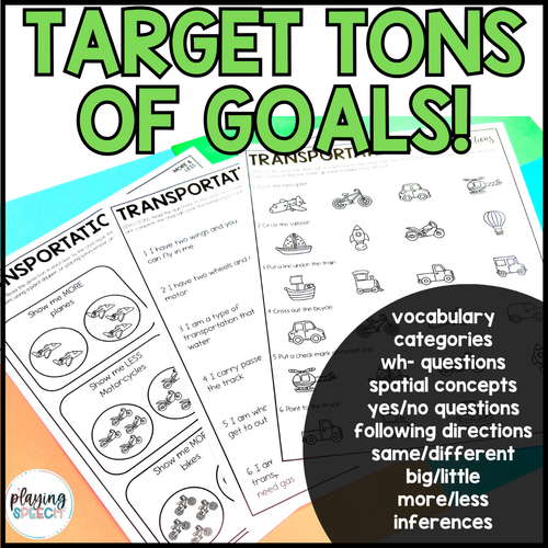 Farm Themed Speech and Language Activities — Playing Speech | Speech ...