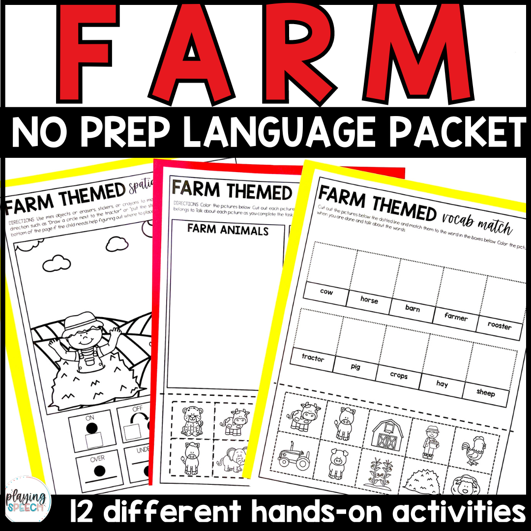 Valentine's Day Speech Therapy Activities — Playing Speech | Speech ...