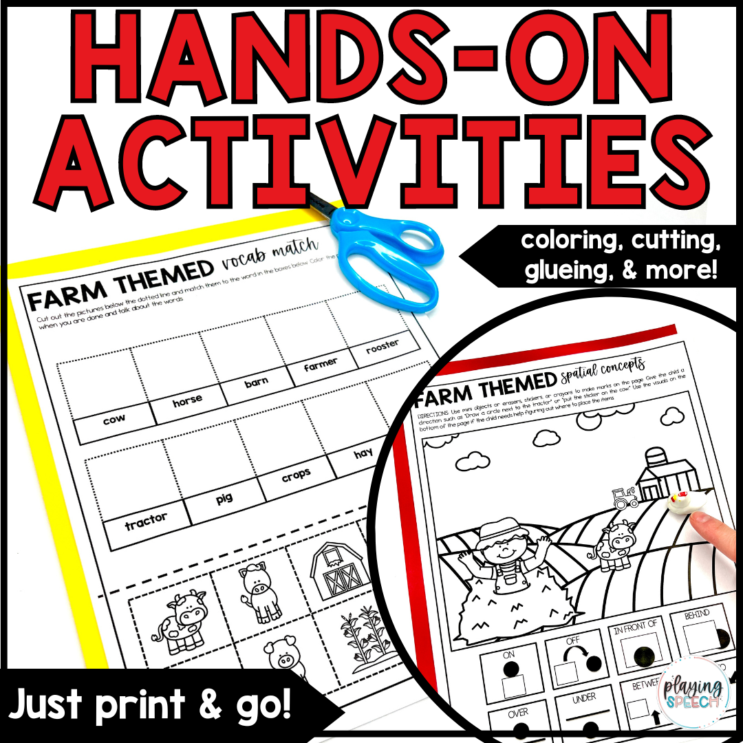 St. Patrick's Day Speech and Language Activities — Playing Speech ...