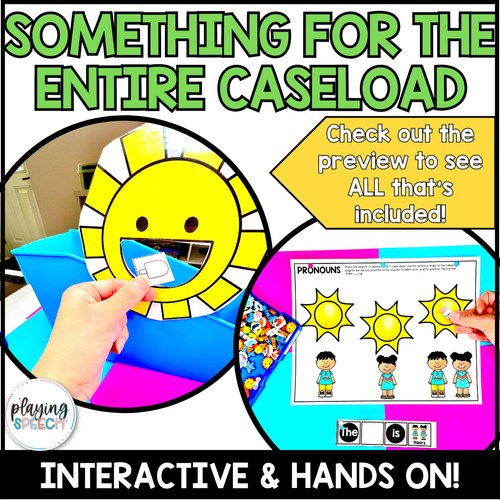 Winter Speech and Language Thematic Unit — Playing Speech | Speech ...