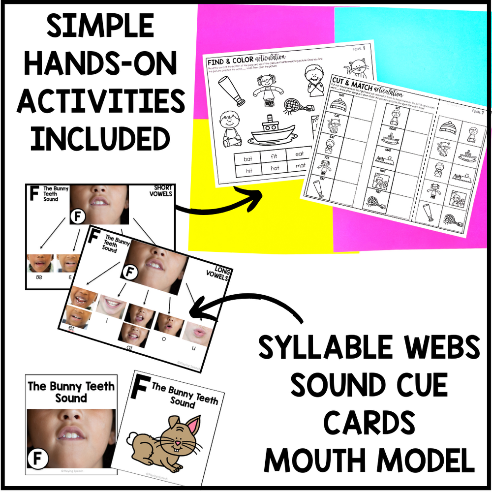 S Sound Articulation Activities for Speech Therapy — Playing Speech ...