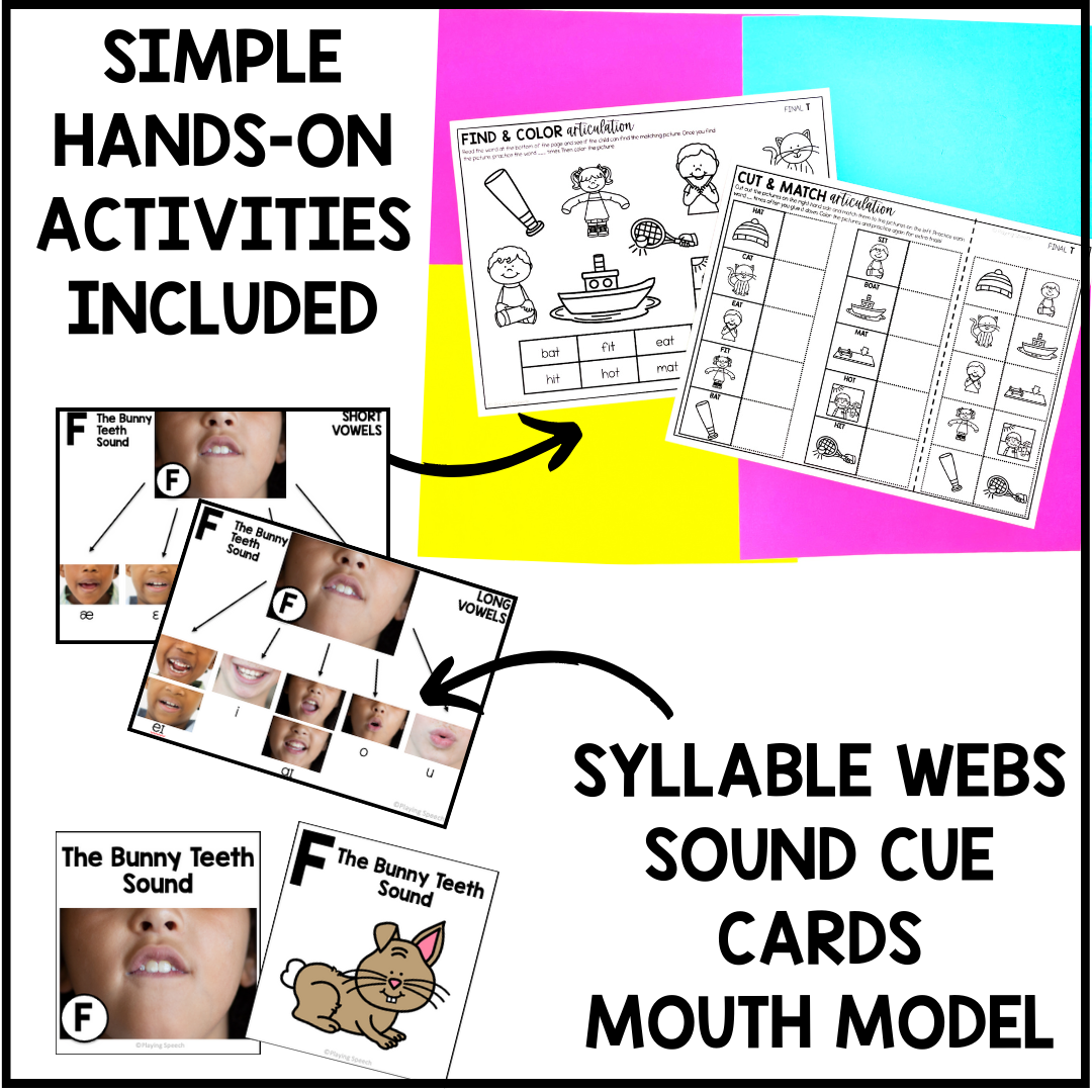 S Sound Articulation Activities for Speech Therapy — Playing Speech ...