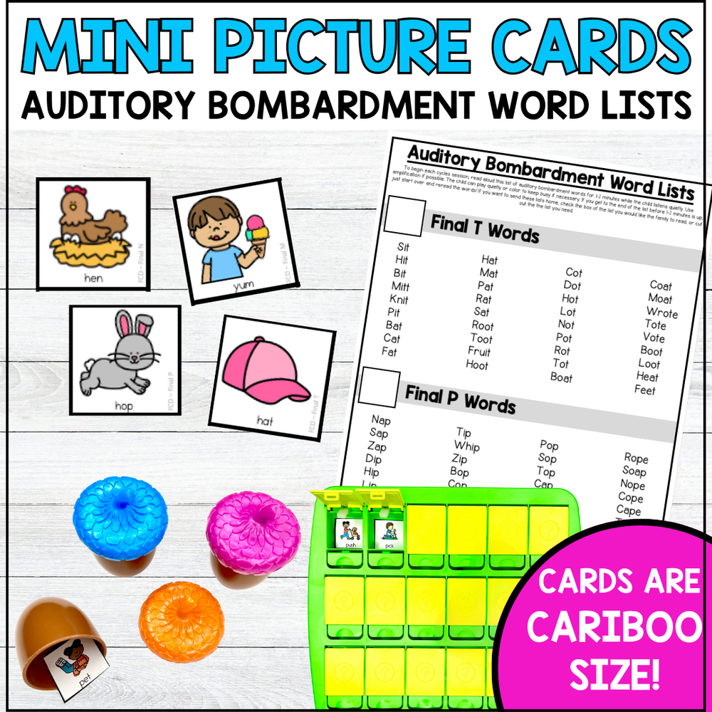 Cycles Approach Homework for Speech Therapy — Playing Speech | Speech ...