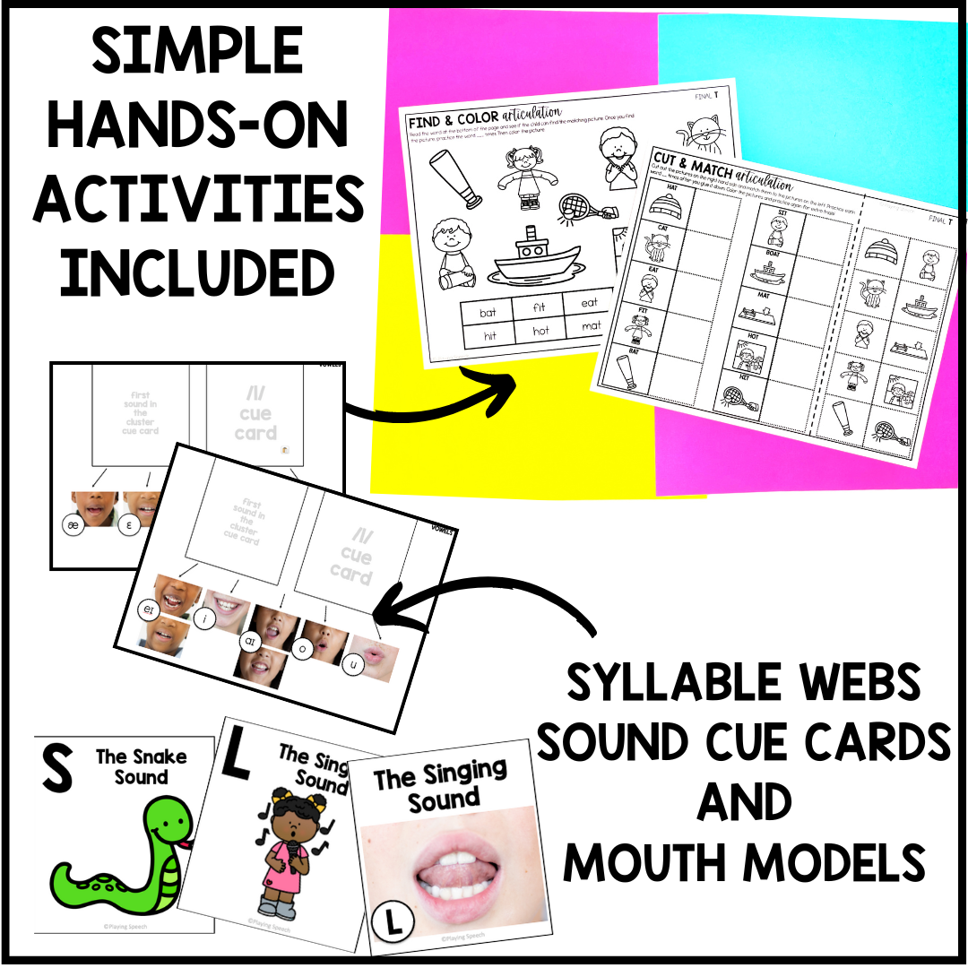 V Articulation Activities and Articulation Cards for Speech Therapy ...