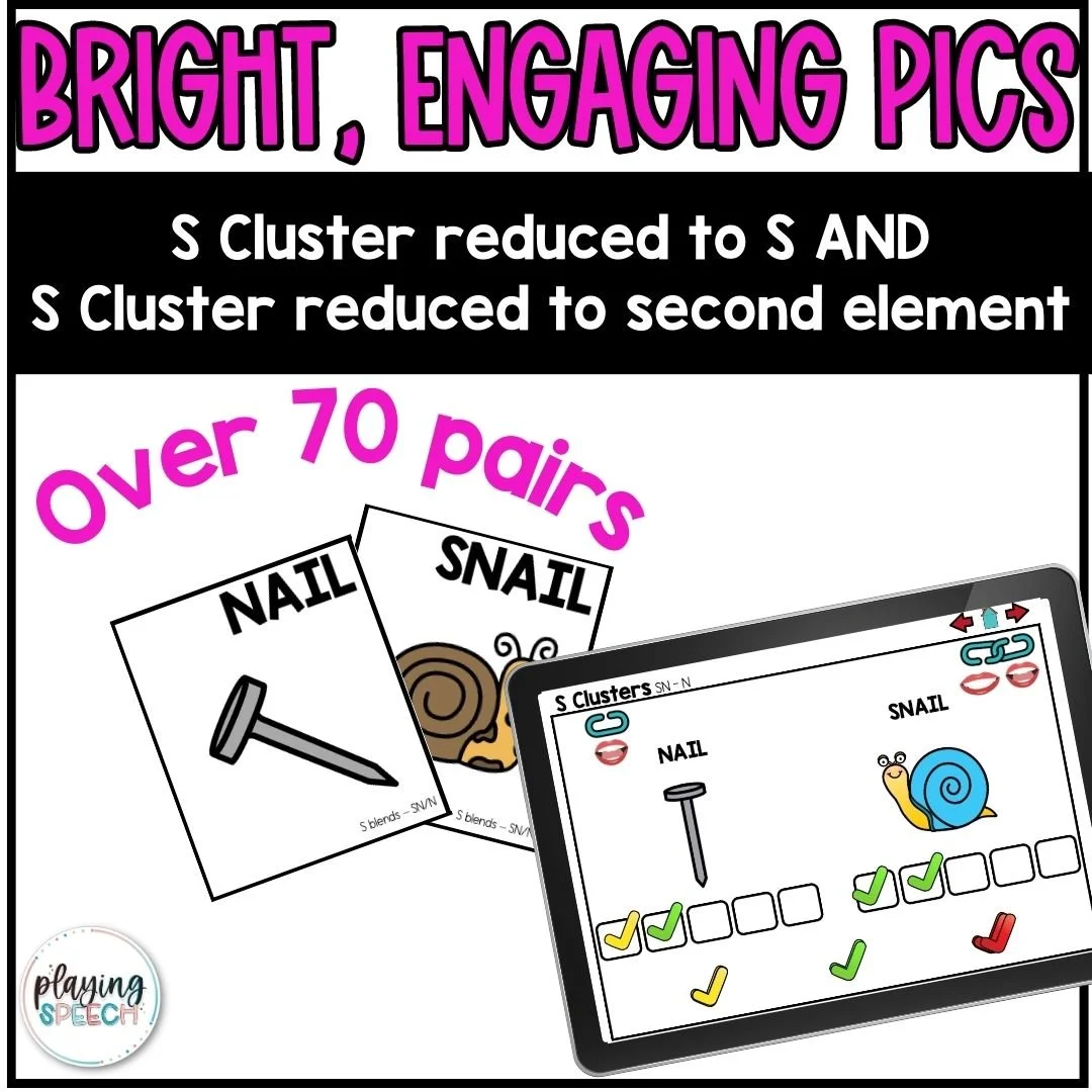 Initial Consonant Deletion Minimal Pairs — Playing Speech | Speech ...