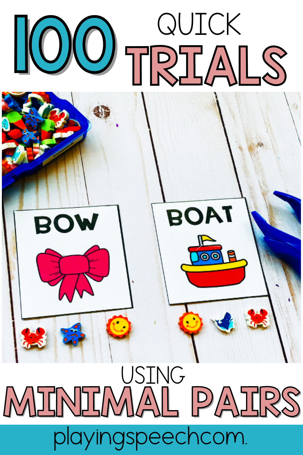 Minimal Pairs Activities for Speech Therapy: How to Easily Achieve 100 ...
