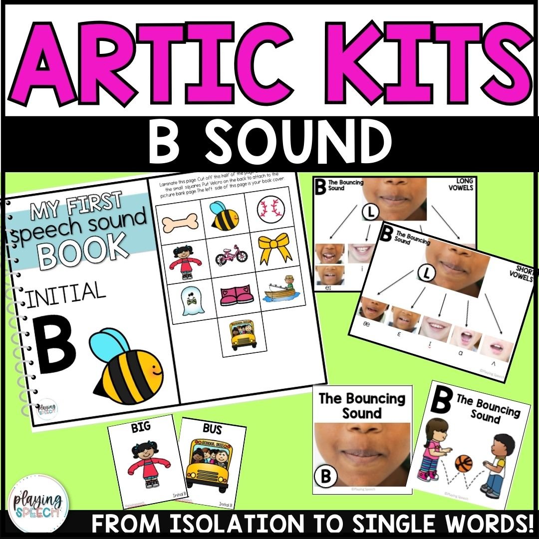 CH Sound Articulation Activities for Speech Therapy — Playing Speech ...