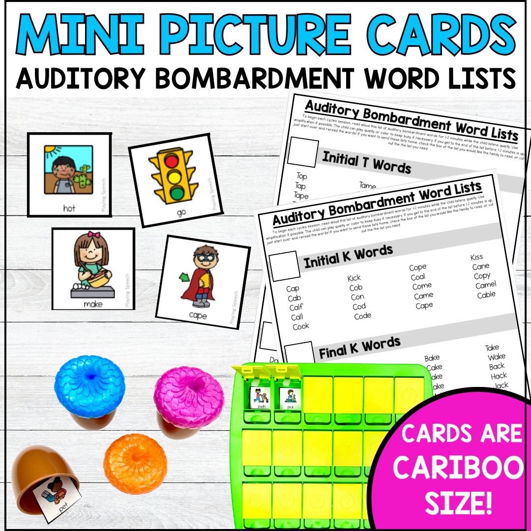 Cycles Complete Toolkit — Playing Speech | Speech Therapy Activities ...