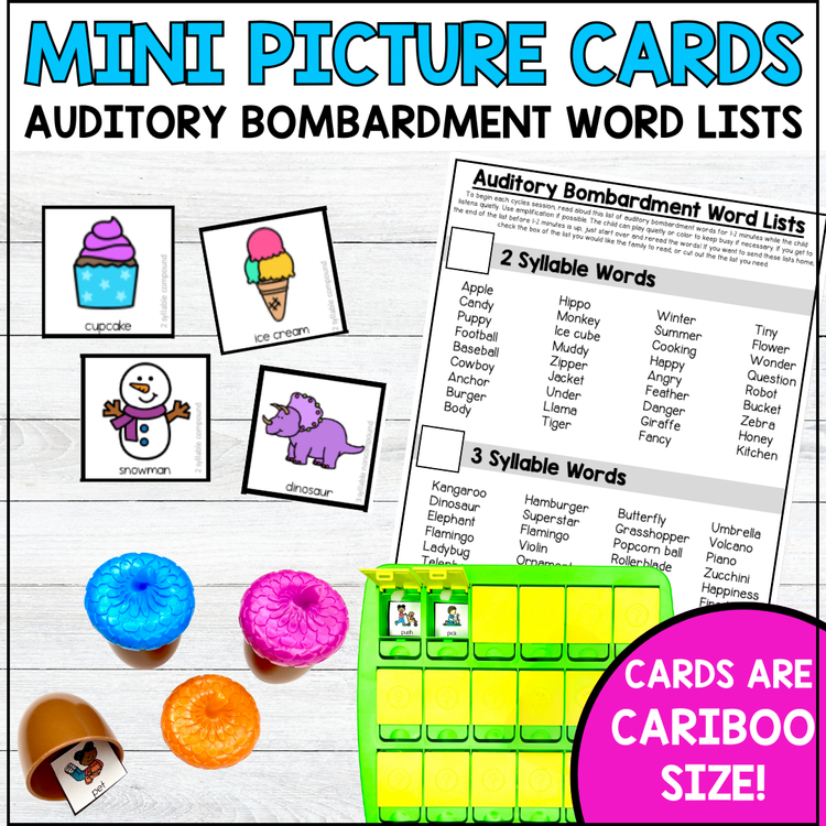 Cycles Approach Homework for Speech Therapy — Playing Speech | Speech ...