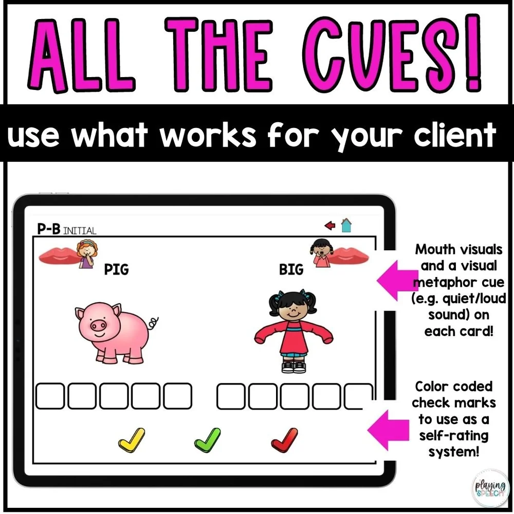 S Clusters Minimal Pairs for Speech Therapy — Playing Speech | Speech ...