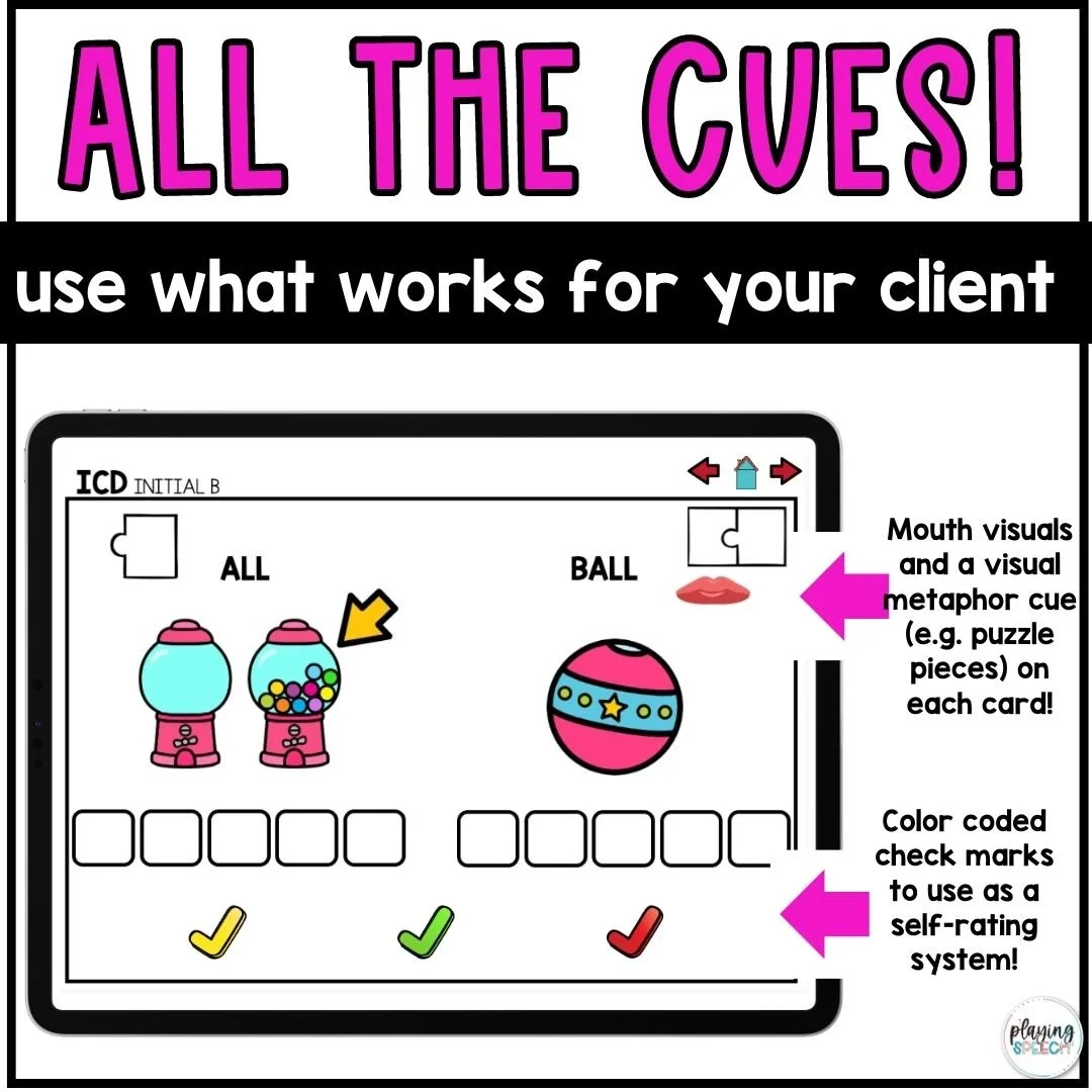 Mini Minimal Pairs Cards for Speech Therapy — Playing Speech | Speech ...