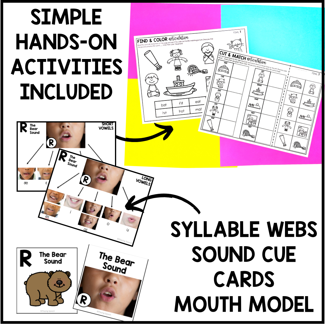 V Articulation Activities and Articulation Cards for Speech Therapy ...