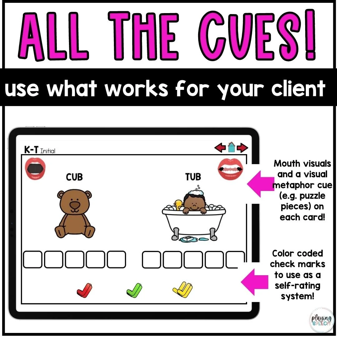 S Clusters Minimal Pairs for Speech Therapy — Playing Speech | Speech ...