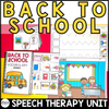 Winter Speech and Language Thematic Unit — Playing Speech | Speech ...