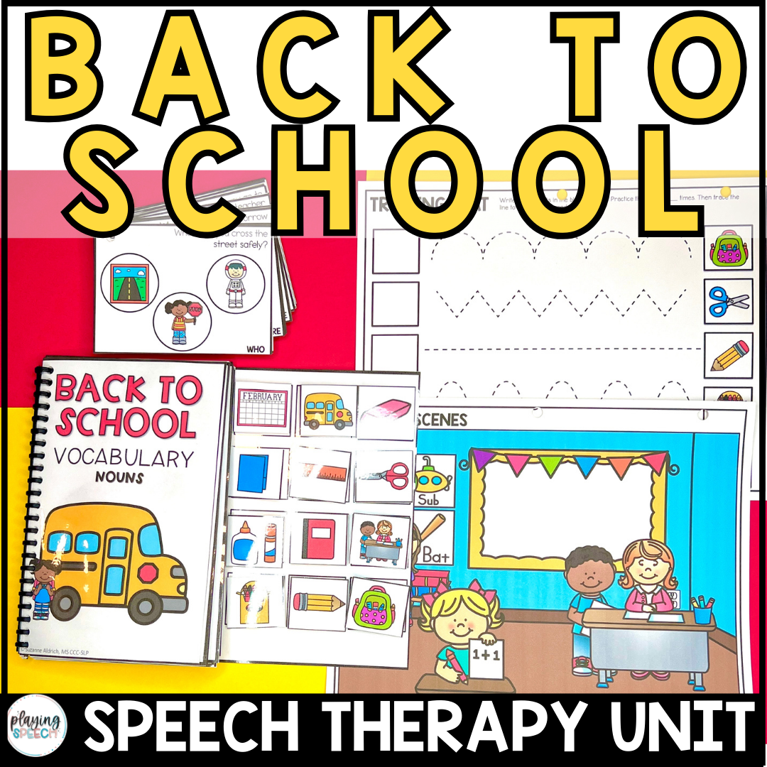 Winter Speech and Language Thematic Unit — Playing Speech | Speech ...