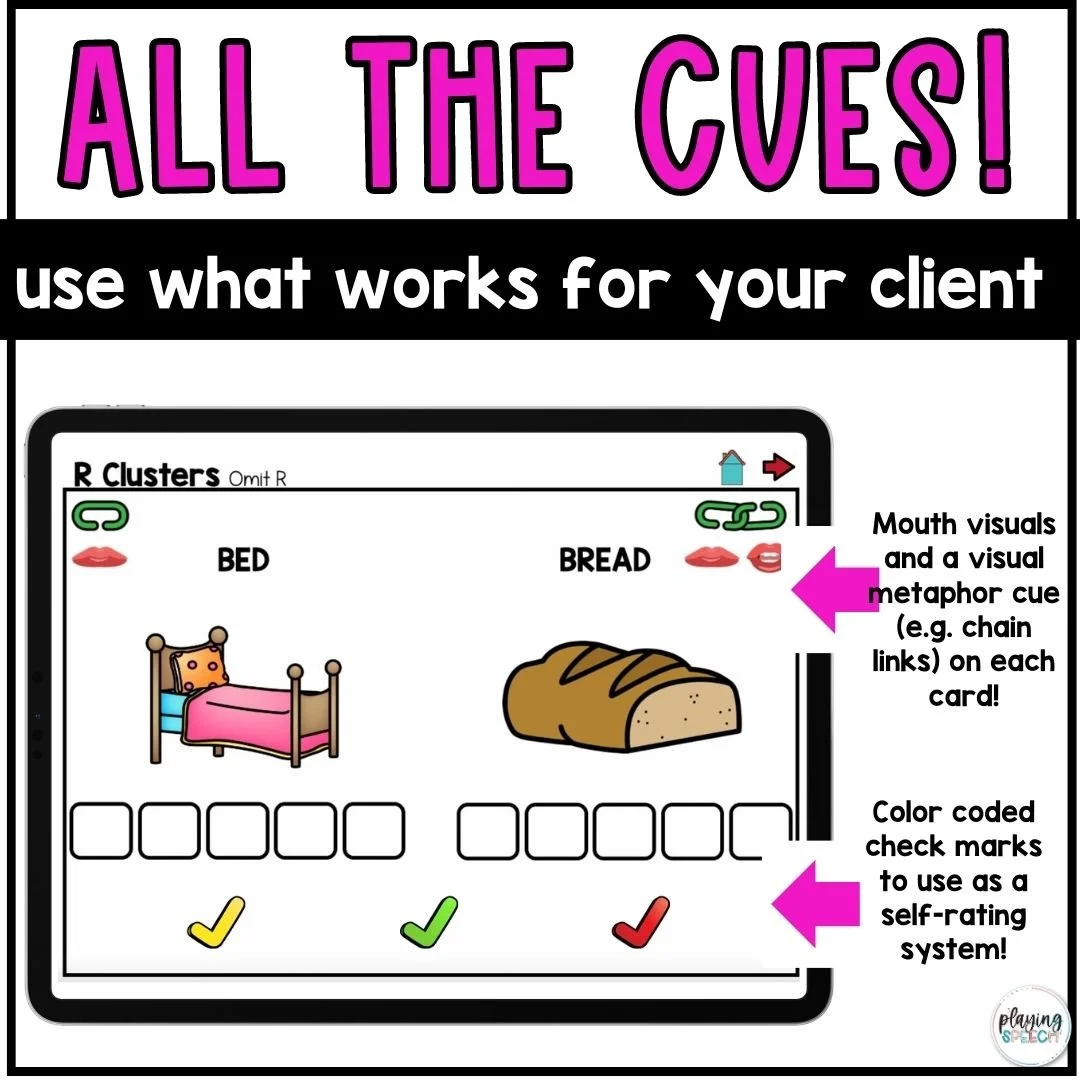 S Clusters Minimal Pairs for Speech Therapy — Playing Speech | Speech ...