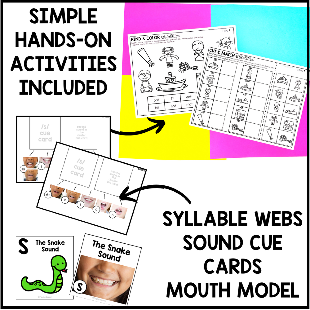 V Articulation Activities and Articulation Cards for Speech Therapy ...